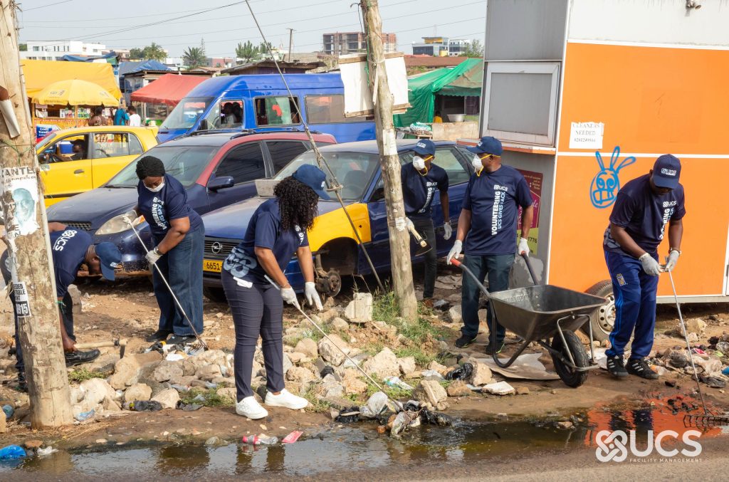 UCS Embarks On ‘Adopt a Street’ Clean-up Campaign - Atinka Online