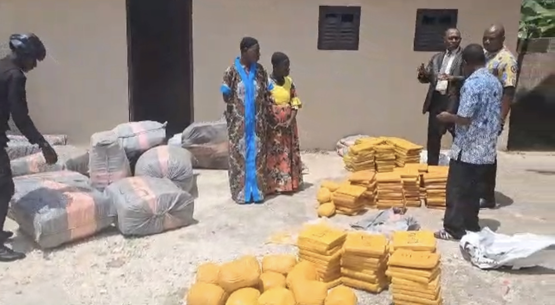 Two Women Arrested with 1,650 Slabs of Indian Hemp at Nkawkaw Ampekrom ...
